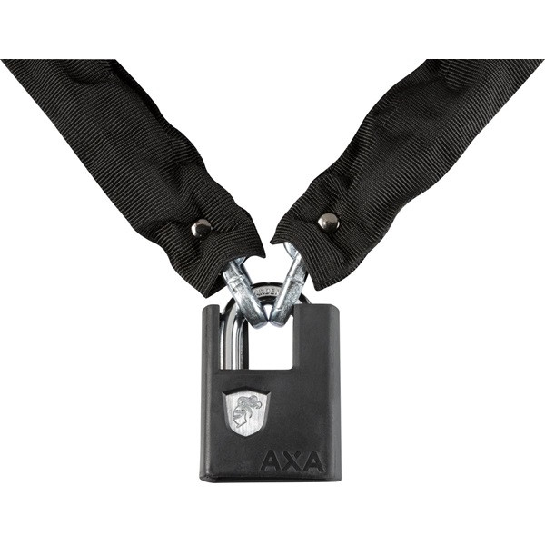 Kettingslot en muuranker | AXA | 105 cm (Geschikt voor Fiets, Brommer ...