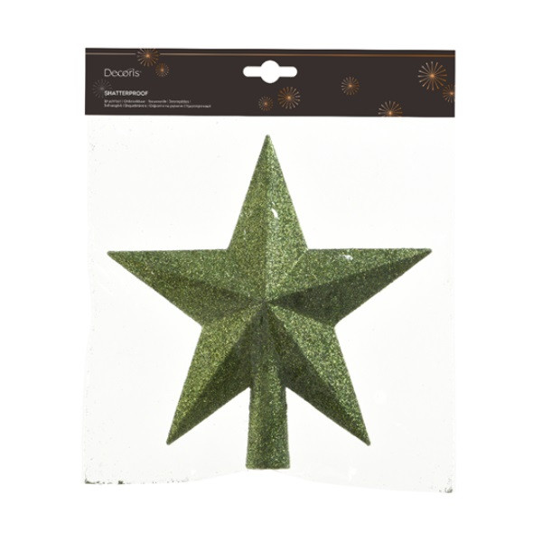 Piek kerstboom | Decoris (Ster, Groen) Decoris Kabelshop.nl