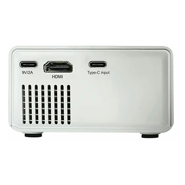 Mini beamer | Denver | Full HD (1x USB C, 1x HDMI, 1x microSD, 1x 3.5mm ...