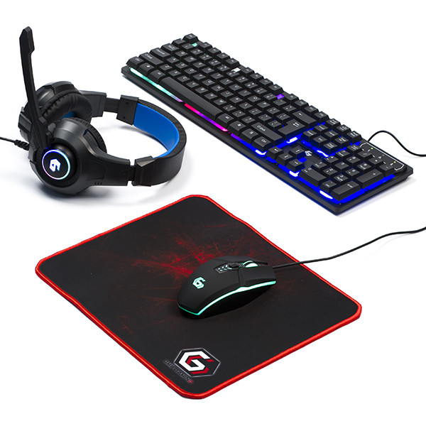 Gaming set | Gembird (Muis, Toetsenbord, Muismat, Headset, RGB) Gembird ...