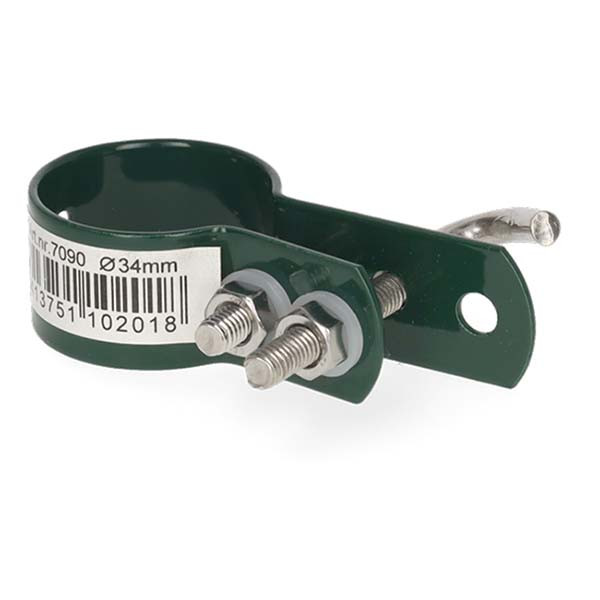 Klem | Giardino | Ø 34 mm (Incl. bout en moer, Metaal, Groen) Giardino ...
