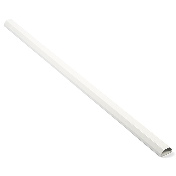Kabelgoot muur | Goobay | 110 x 5 cm (Aluminium, Wit) Goobay Kabelshop.nl