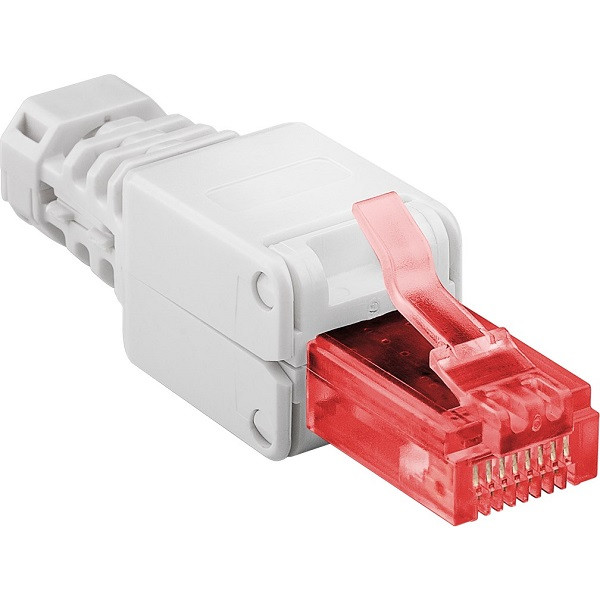 RJ45 connector Cat6 | UTP (Voor stugge kern, Field plug) Goobay ...