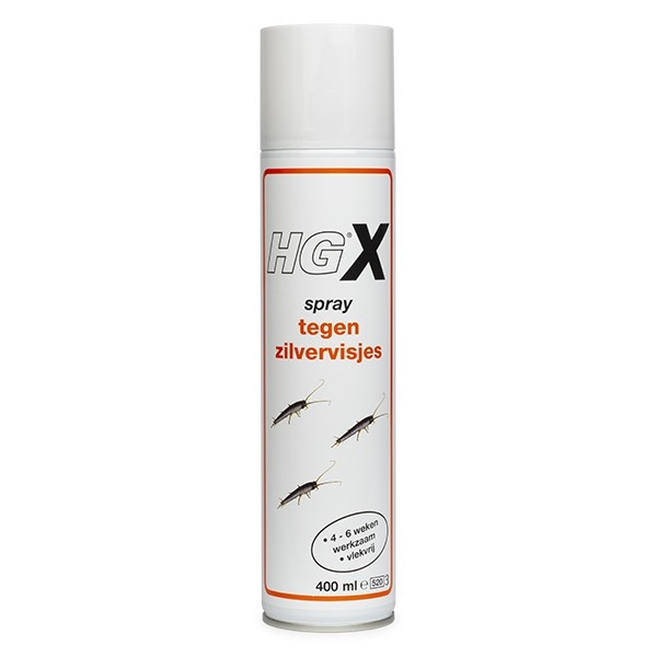 Zilvervisjes spray | HG X | 400 ml HG Kabelshop.nl