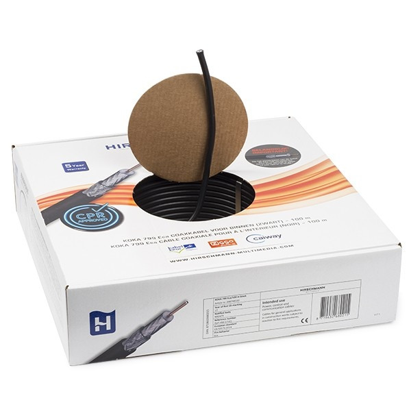 Coax kabel Ziggo op rol | 4G-proof & top beeldkwaliteit! | Kabelshop.nl