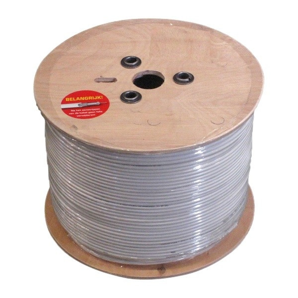 Coax kabel Ziggo op rol - Hirschmann - 500 meter koka 799 kabelstripper ...