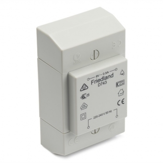 Beltransformator - Honeywell (Opbouw, 8 Volt/0.5 A)