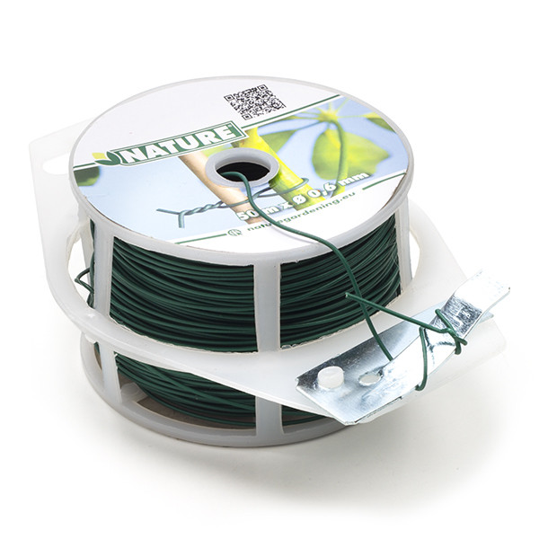 Binddraad | Nature | 50 meter (Ø 0.6 mm, Groen) Nature Kabelshop.nl