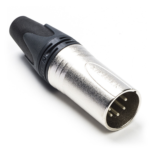 XLR connector | Neutrik | 5-pin (Metaal, Mannelijk, Trekontlasting)