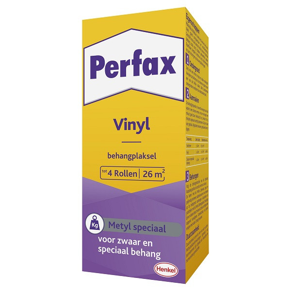 Vinyl behanglijm | Perfax | 180 gram (Poeder) Perfax Kabelshop.nl