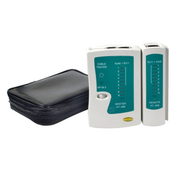 Kabeltester | ProCable (RJ45/RJ11/RJ12) ProCable Kabelshop.nl