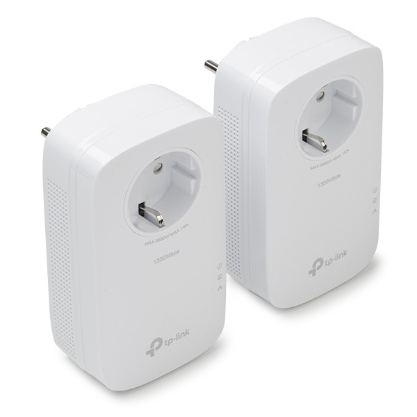 Powerline adapter - TP-link - 1 poort (1.300 Mbps, Pass-through) TP ...