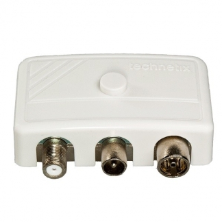 Coax splitter - Technetix MCP-03 (FM/TV/Internet) splitter coax ...