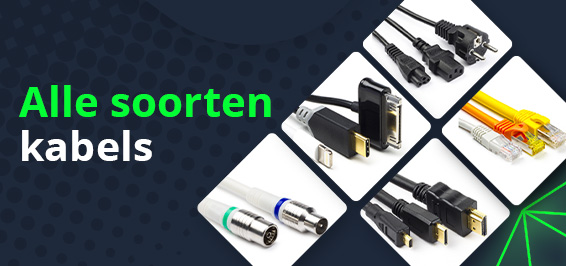 ⋙ Alle soorten kabels! Hoogste kwaliteit lage prijs | Kabelshop.nl