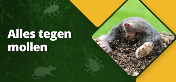 ⋙ Mollen bestrijden? | Ruim assortiment | Kabelshop.nl